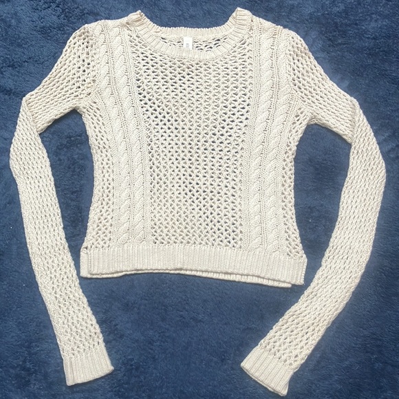 Aeropostale | Sweaters | Aero Crochet Sweater Xs | Poshmark